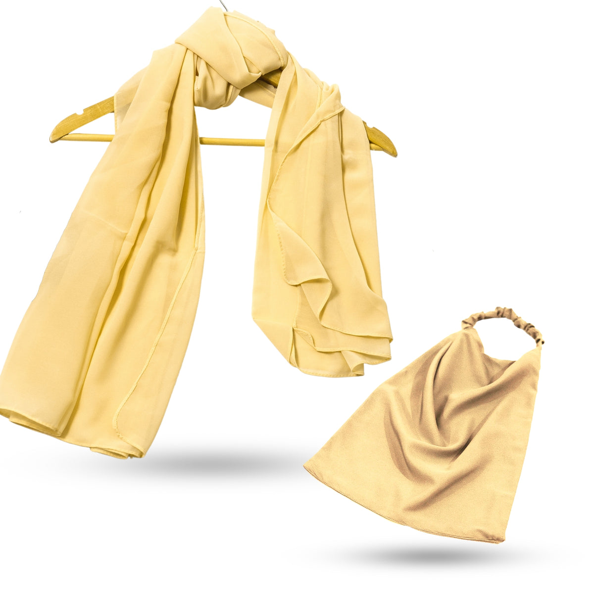 Daffodils Yellow - Hijab and Niqab Set – Bloom Scarfs