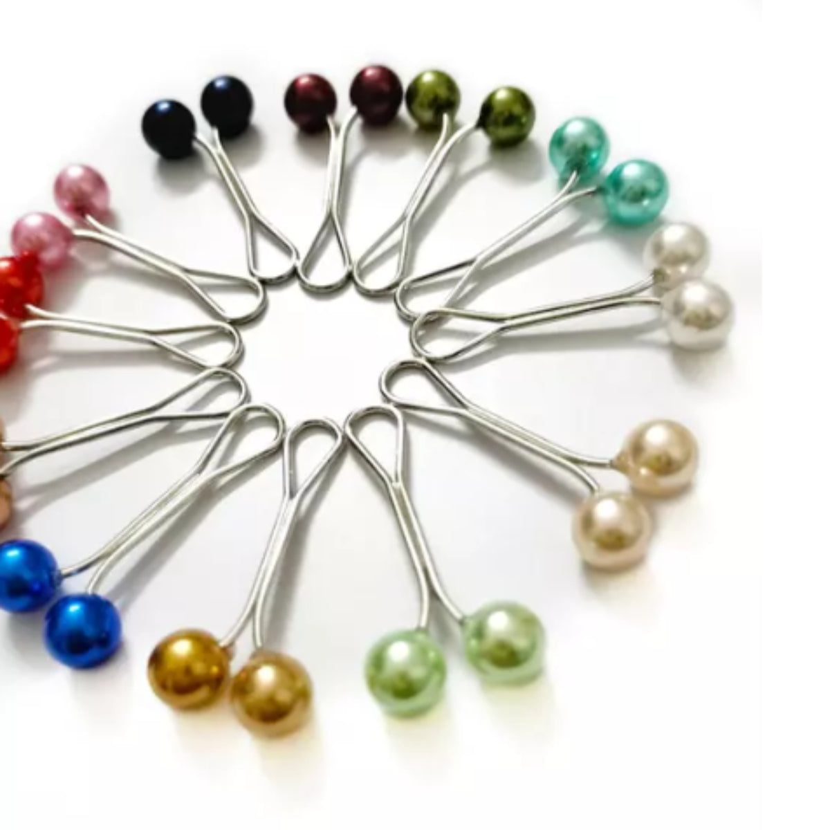 Turkish Hijab Pins pack of 4- Multicolor – Bloom Scarfs